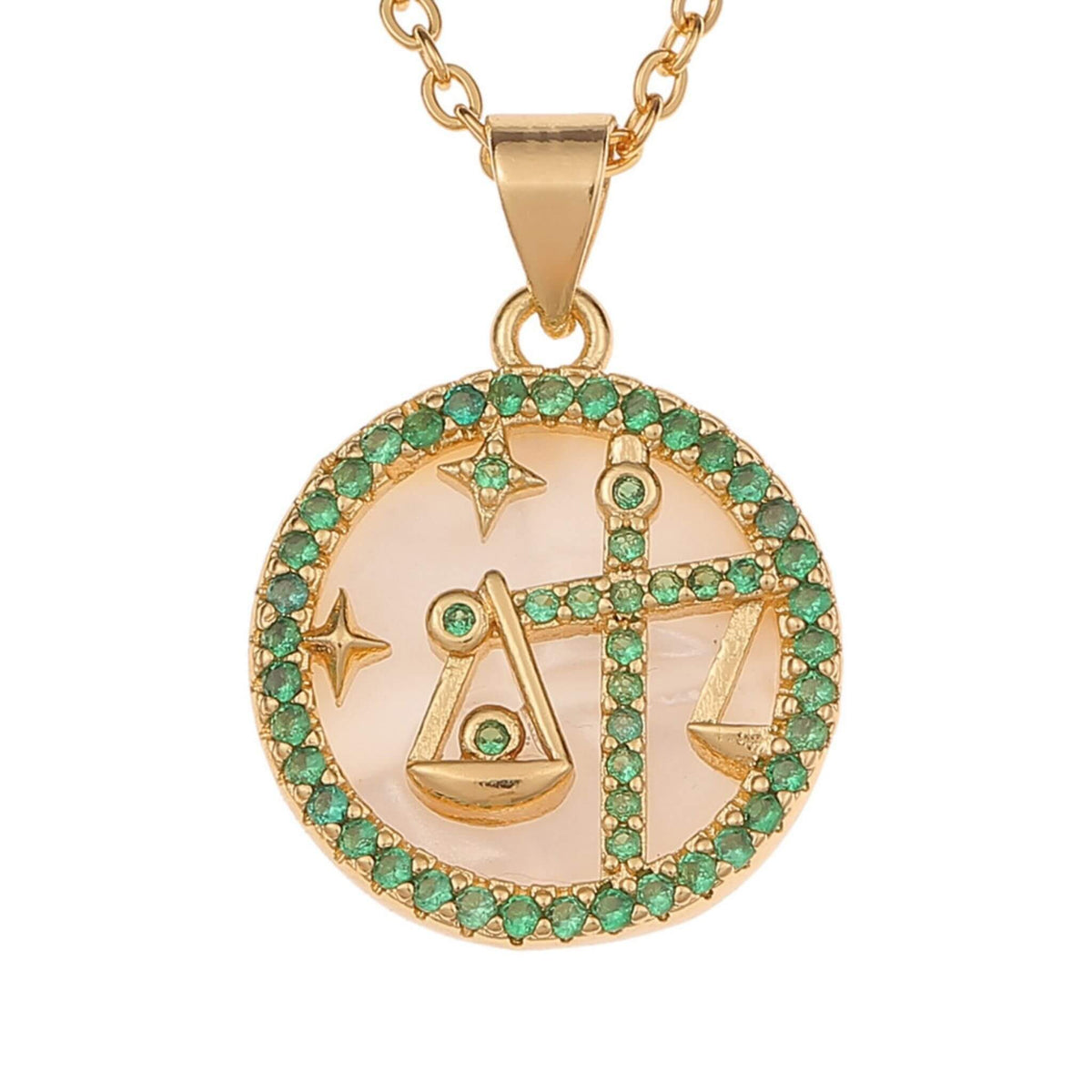 Libra Zodiac Necklace | Auratherapy
