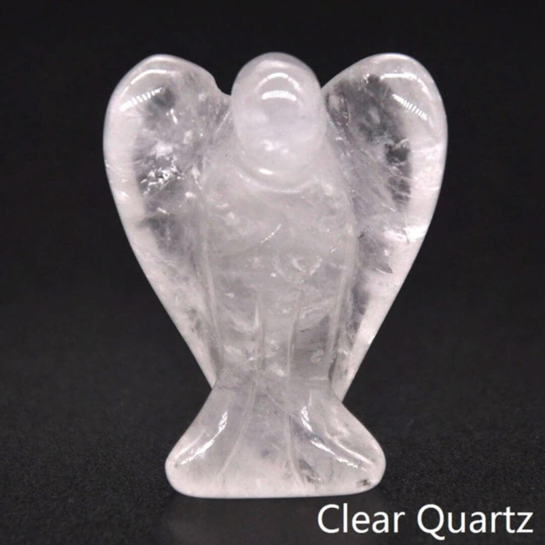 Clear Quartz Guardian Angel Crystal | Auratherapy