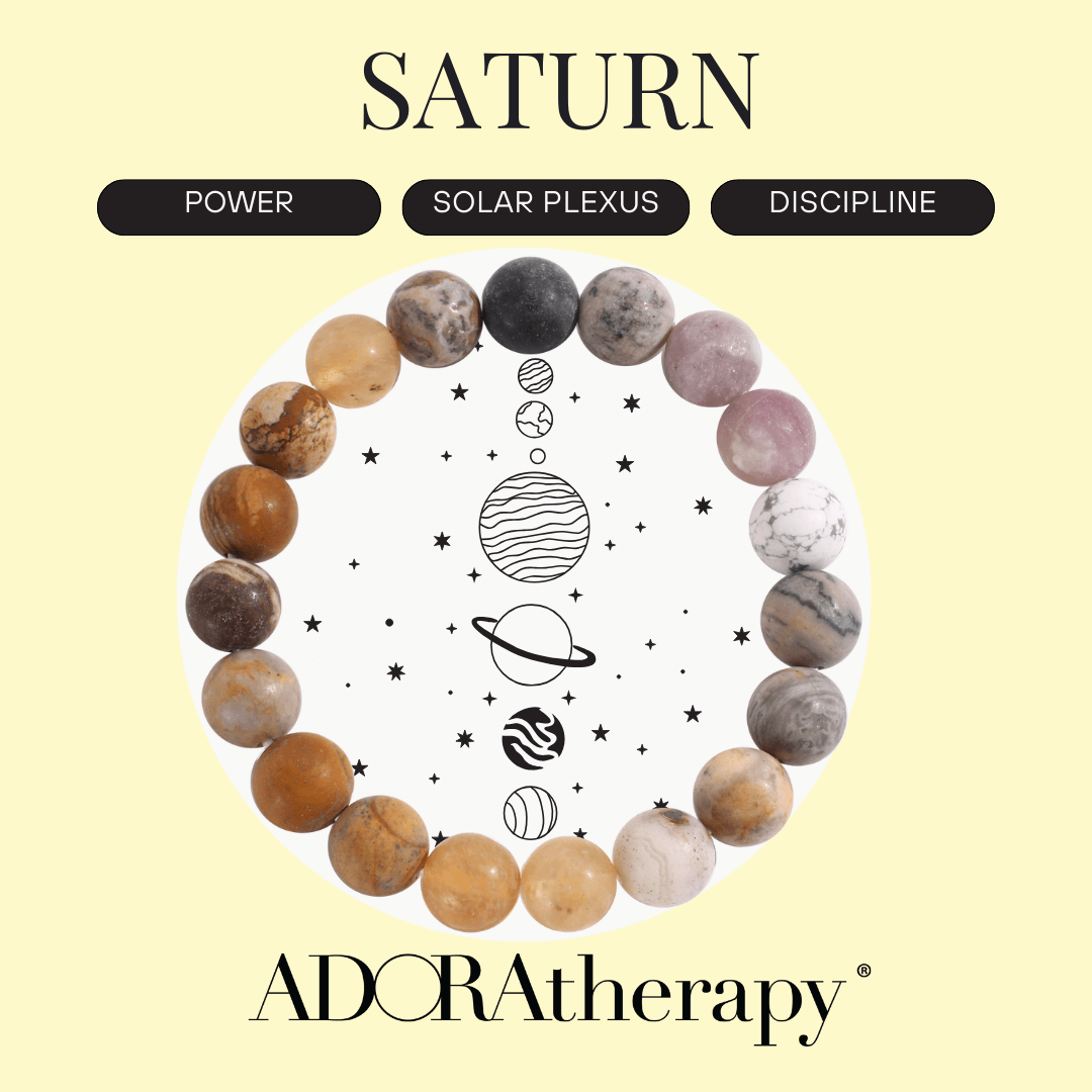 Saturn Gemstone Bracelet | Auratherapy